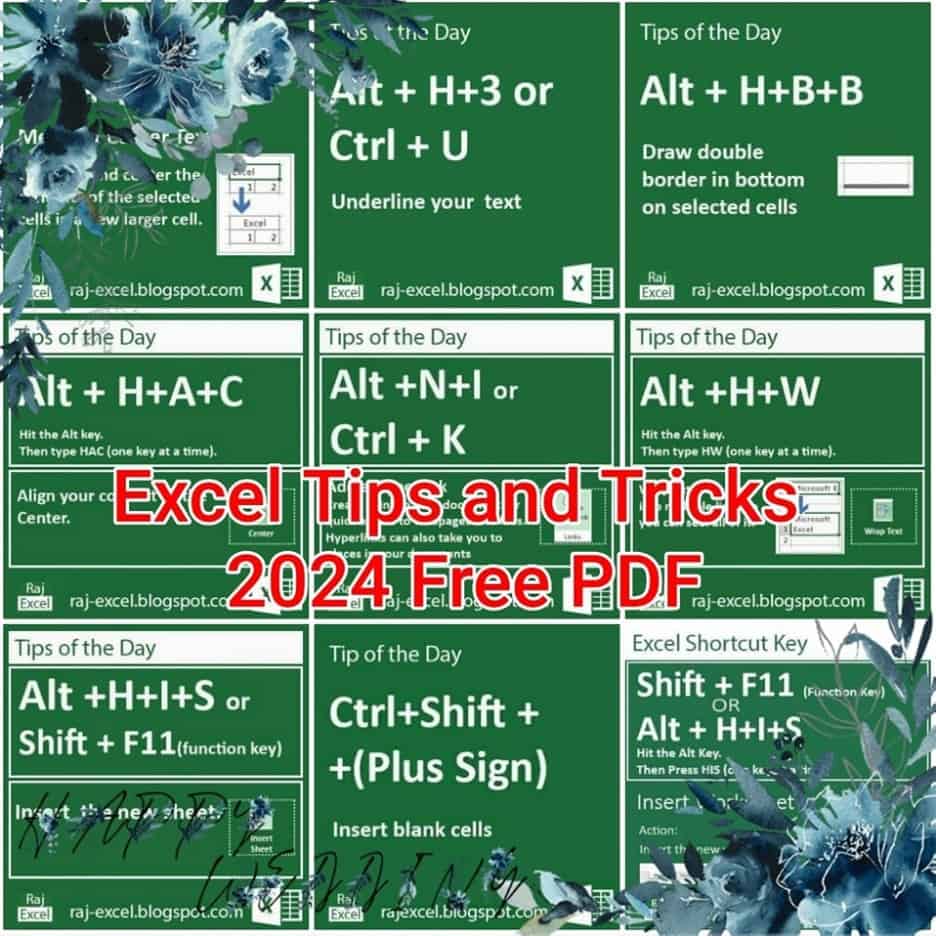 Excel Tips And Tricks: Mastering Excel For Enhanced Productivity
